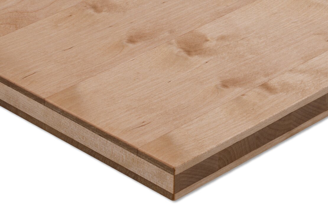 Laubholz 3-Schichtplatte bestellen | J. u. A. Frischeis