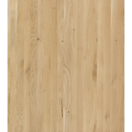 Eurowood 1-Schicht Massivholzplatte Eiche Rustikal A/B, Lamelle