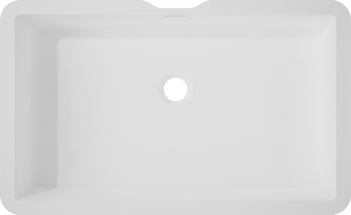 DuPont™ Corian® Waschbecken QUIET 7120 Designer White WN