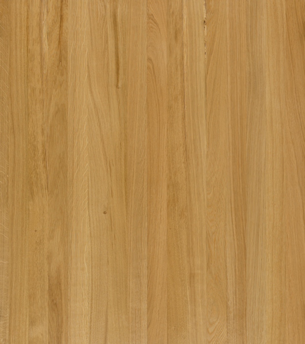 Eurowood 1-Schicht Massivholzplatte Eiche A/B, Lamelle durchgehend