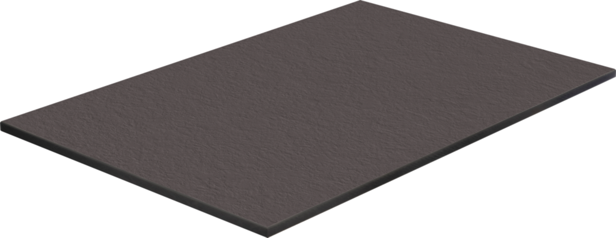 Max Plus Compact Arbeitsplatte Graphitgrau 0077 SX/IP, Kern schwarz,