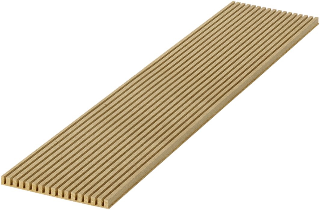 Płyta MDF nacinana po długości Fibraform Finsa / MDF Gięty