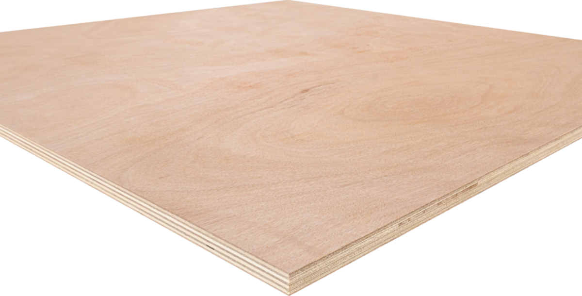 Sperrplatte Okoume B/BB Twin 5-fach EN314-2/KL3, 100 % PEFC